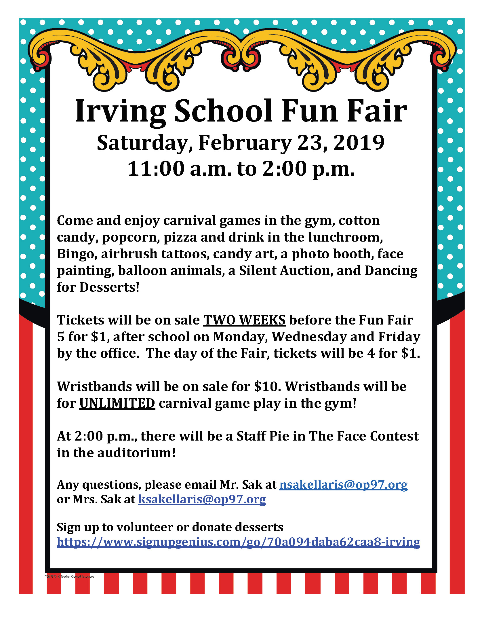 The Fun Fair is coming! | Irving School PTO