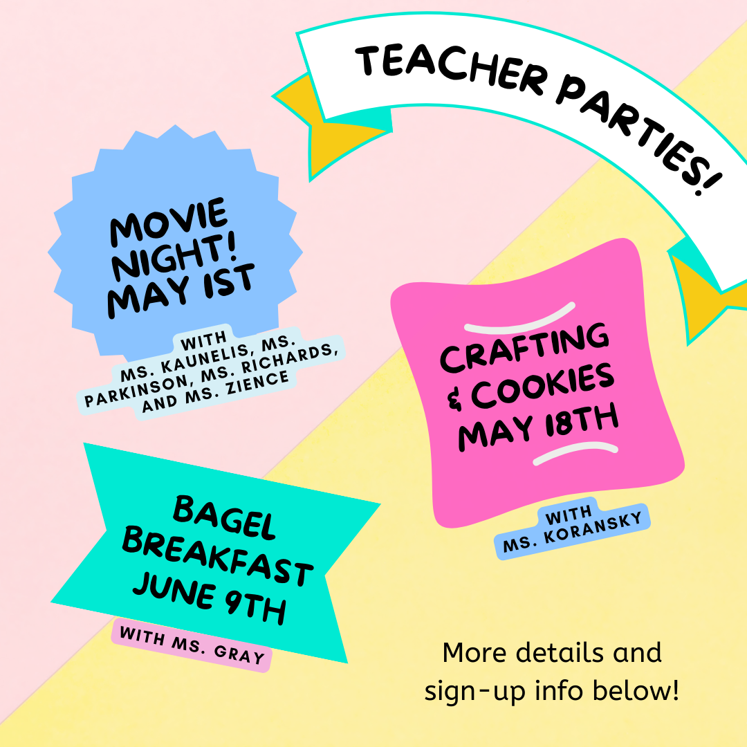 Teacher Parties! | Irving School PTO